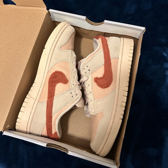 Nike | Shoes | Womens Dunk Lows Terry Swoosh | Poshmark